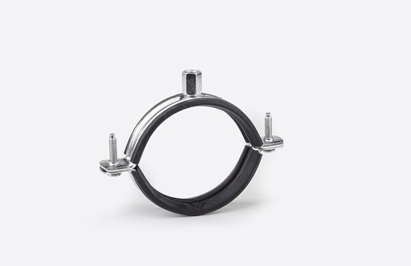 25mm Cu ISO Pipe Clamp M10 Nut 26-30