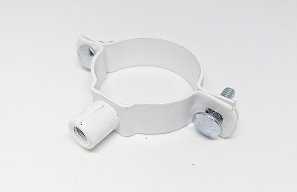 Weld Nut Clip 300mm PVC M10 Abey White | Drillfast