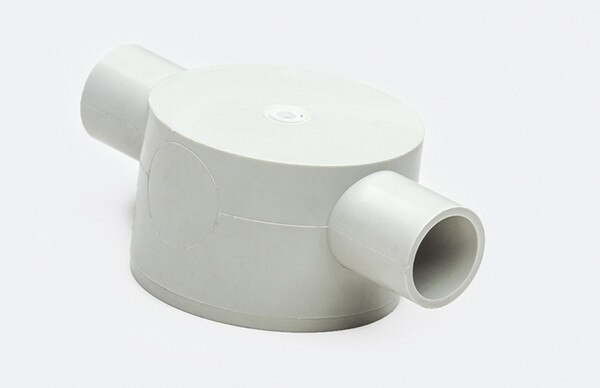 Shallow Junction Box 1 Way 25mm